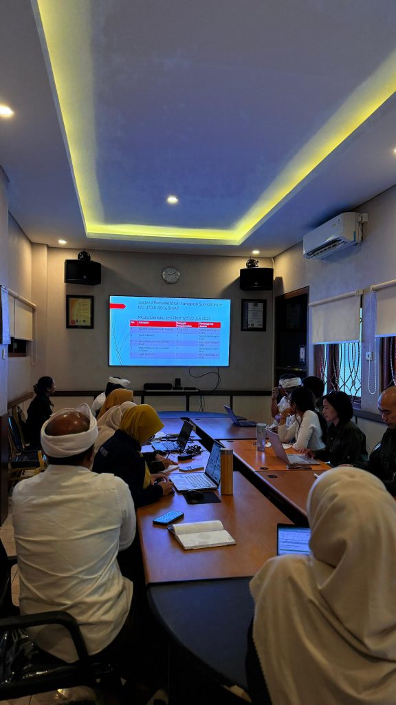 Persiapan Surveillance SMAP ISO 37001:2016 – BPKH WILAYAH VIII